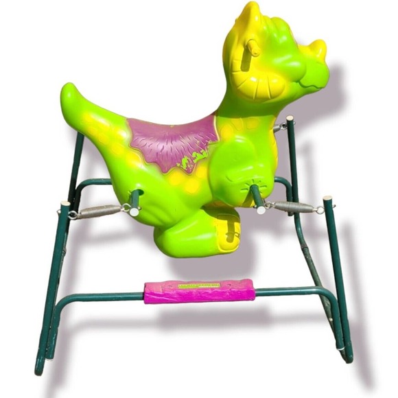 Hedstrom | Toys | Vintage Hedstrom Springasaurus Dinosaur Ride On ...